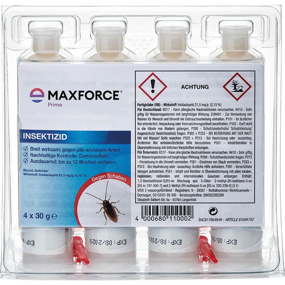 Maxforce Platin 30g 4 ST